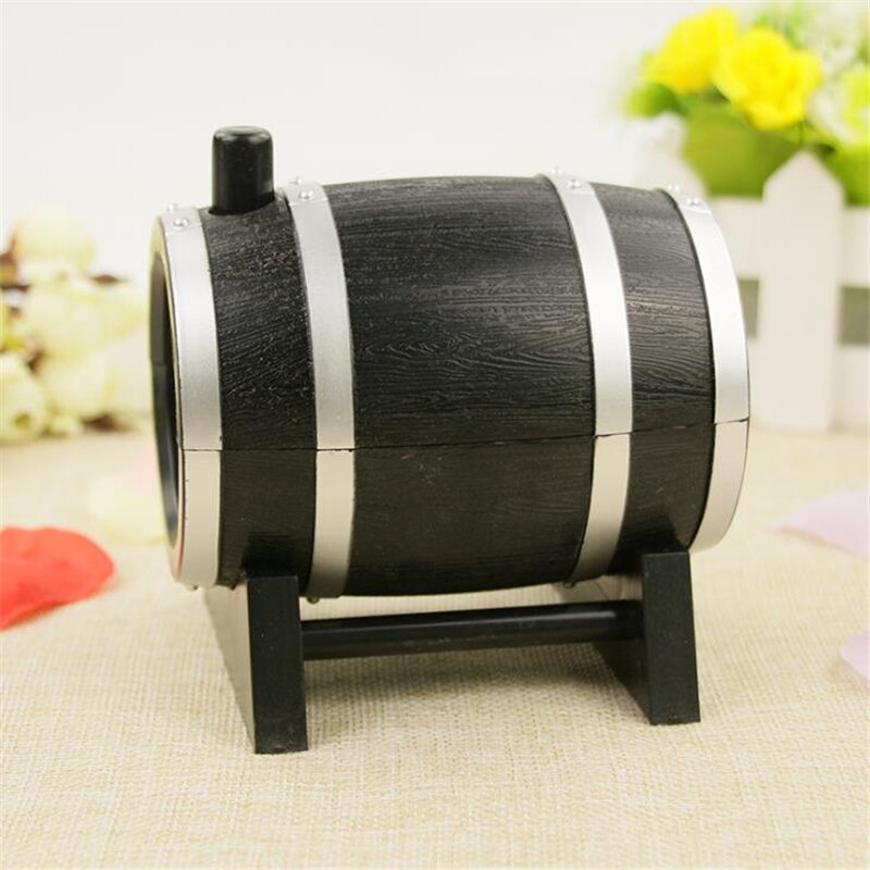Toothpick Holders Oak Wine Barrel Type Automatic T... – Grandado