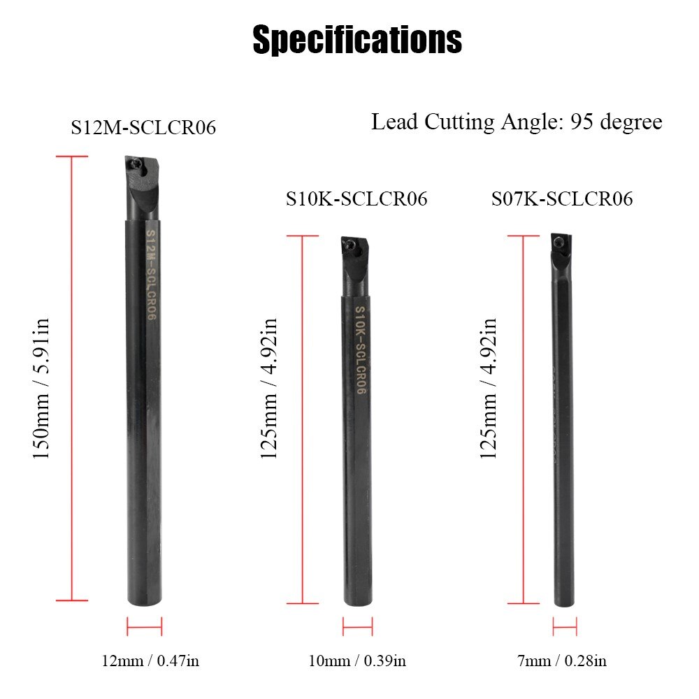 SCLCR Steel Good Toughness Semi-finishing Lathe Bo... – Grandado