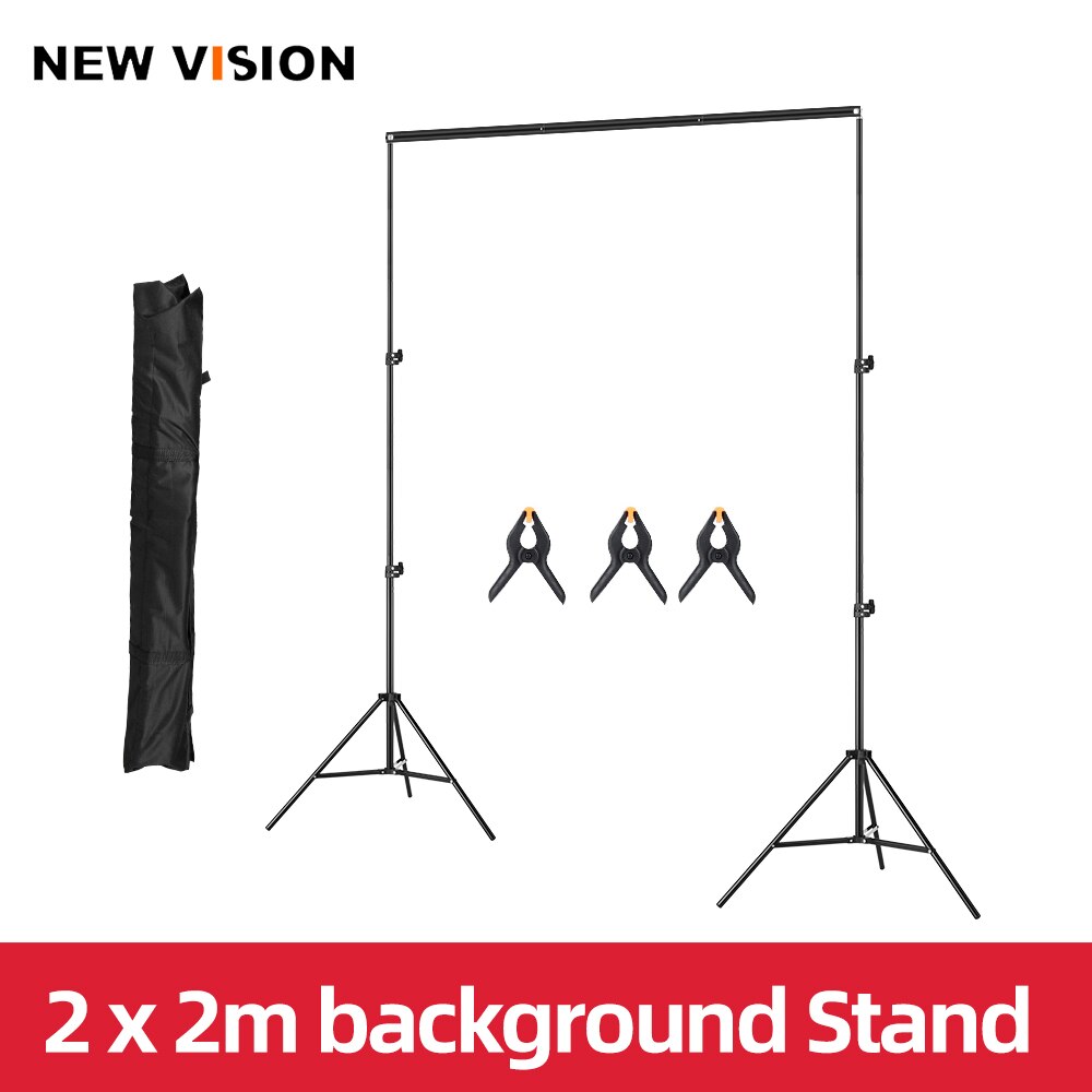 2x2m 6.5ft*6.5ft Backdrop Background Frame Light S... – Grandado