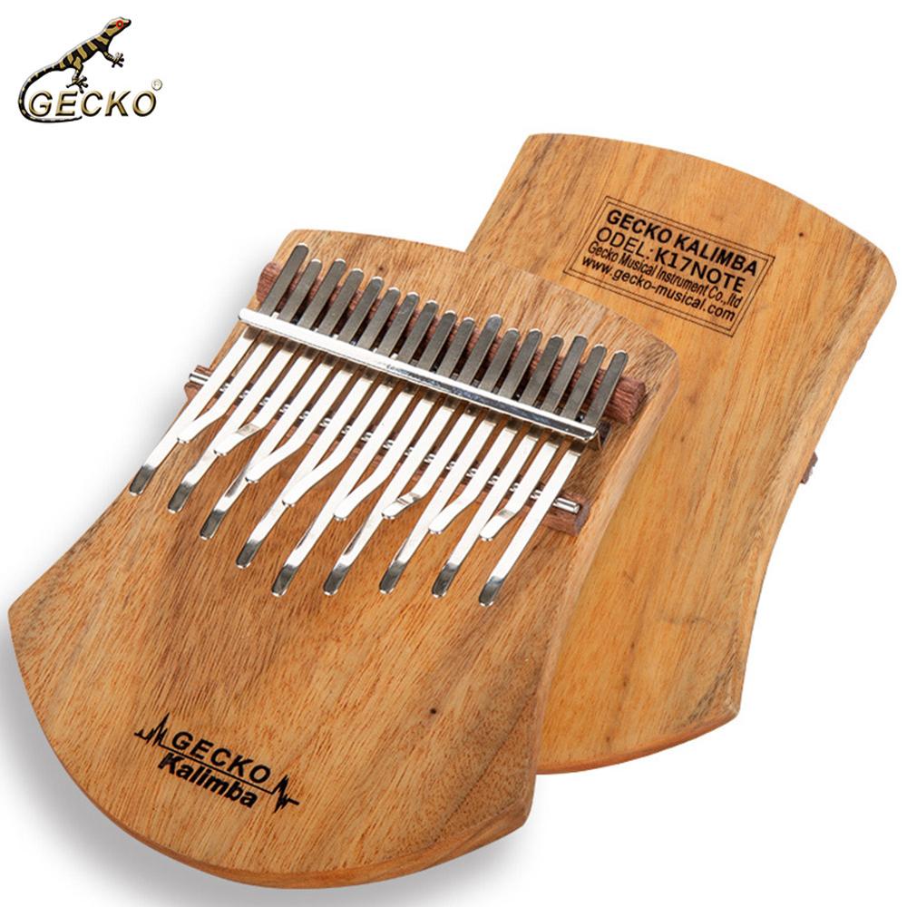 GECKO Kalimba 17 Key Thumb Piano Mbira Kalimba Ins... – Vicedeal