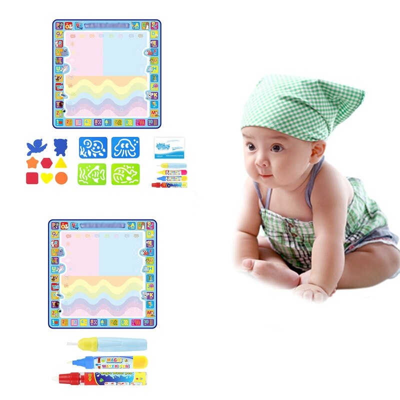 Fun Interactive Baby Color Mat Mess Free with Wate... – Grandado