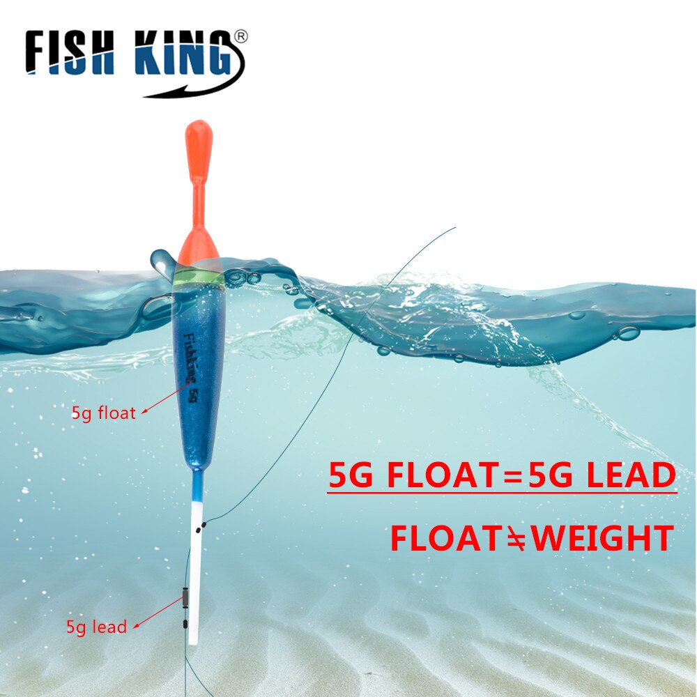FISH KING 4 unids/lote, conjunto De boya con mezcl... – Grandado