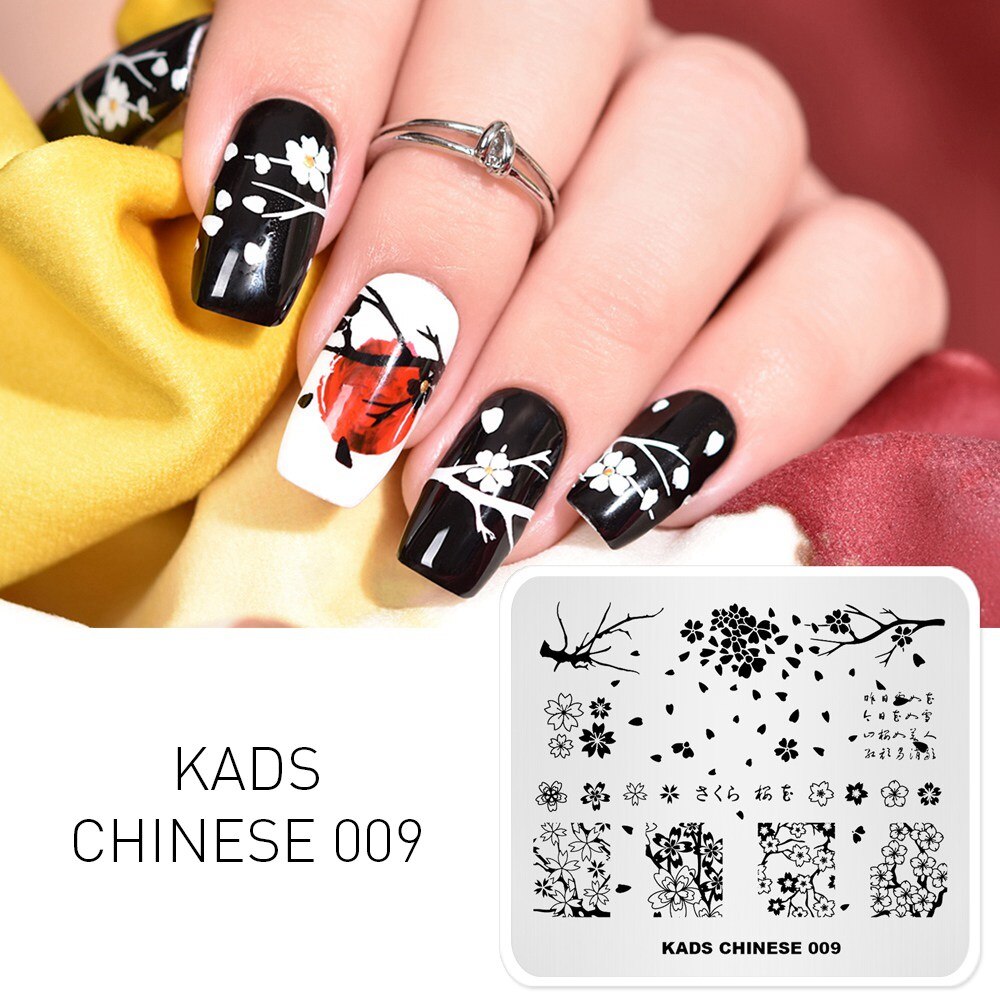 KADS Nail Art Template Highly Recommended 6 Design... – Grandado