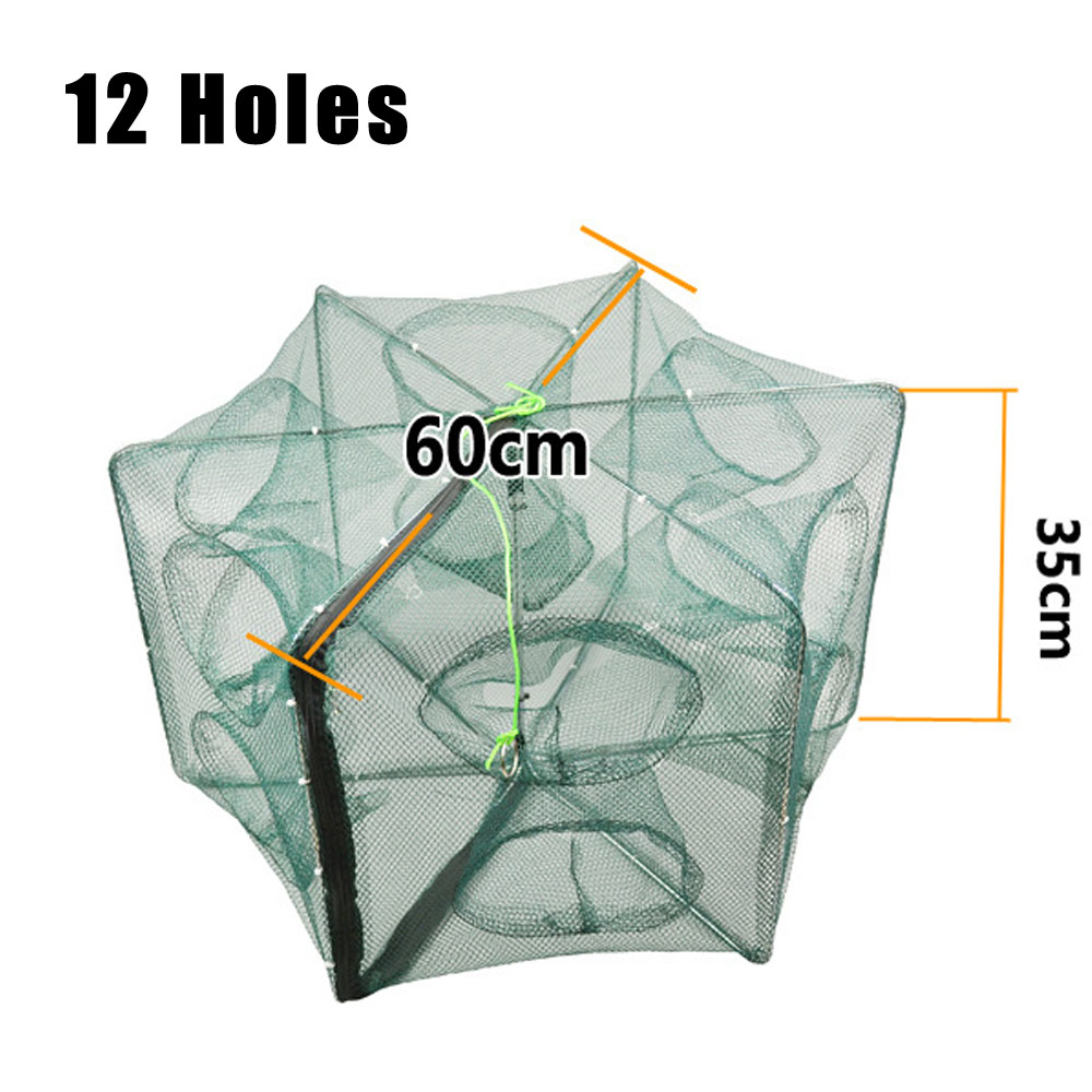 FishingLife Draagbare Visnet Nylon Automatische Op... – Vicedeal