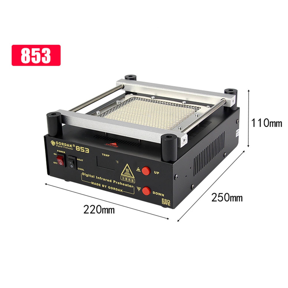 GORDAK 853 High power ESD BGA rework station PCB p... – Grandado