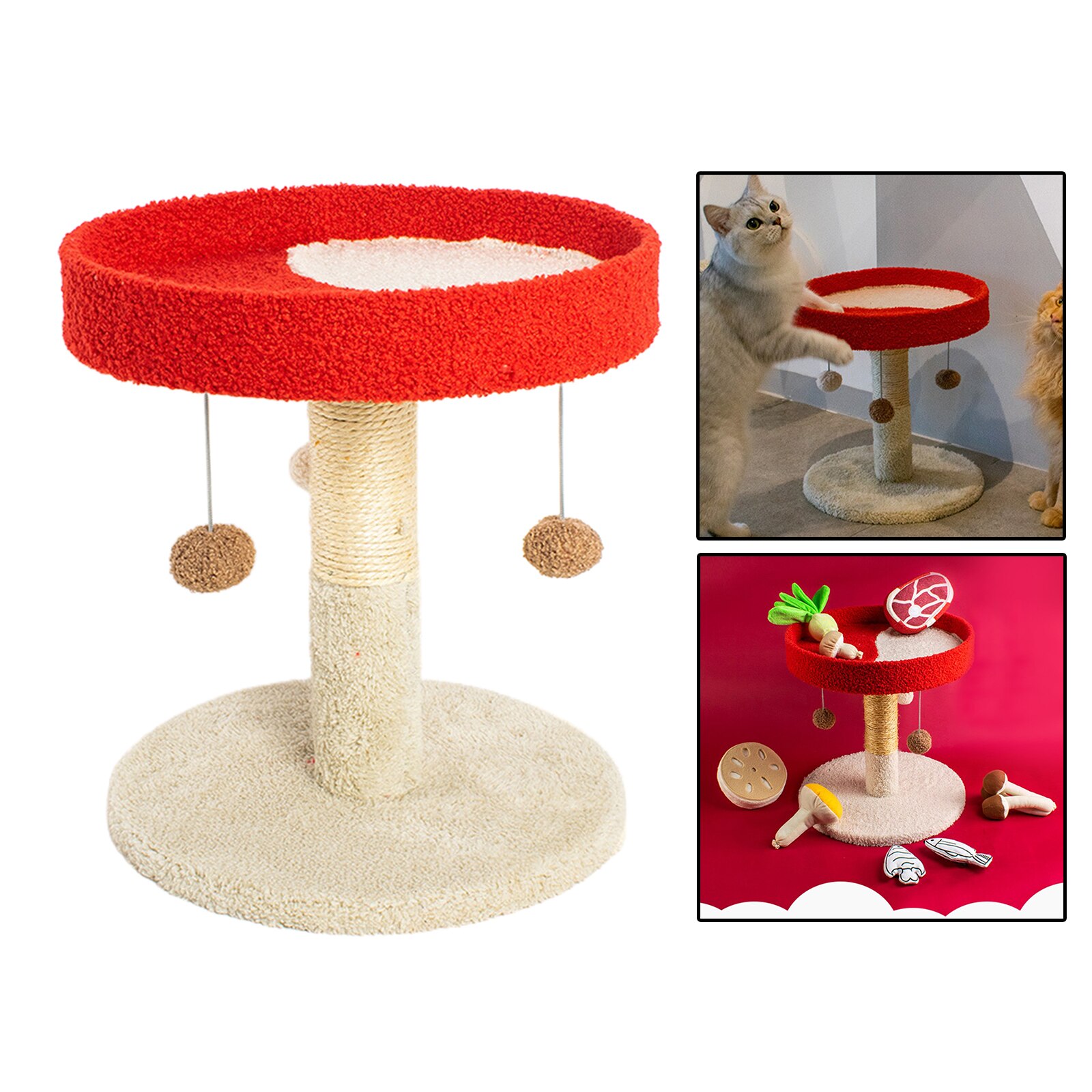 Pet Boom Sisal Krabpaal Voor Katten Interactieve S... – Vicedeal