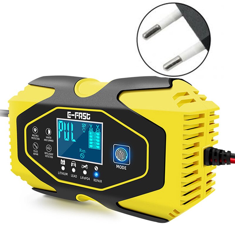 Volledige Automatische Auto Acculader 12V 6A Puls ... – Vicedeal