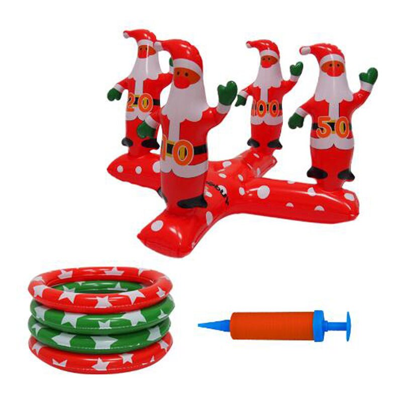 Inflated PVC Santa Claus Ring toy Christmas tree F... – Grandado