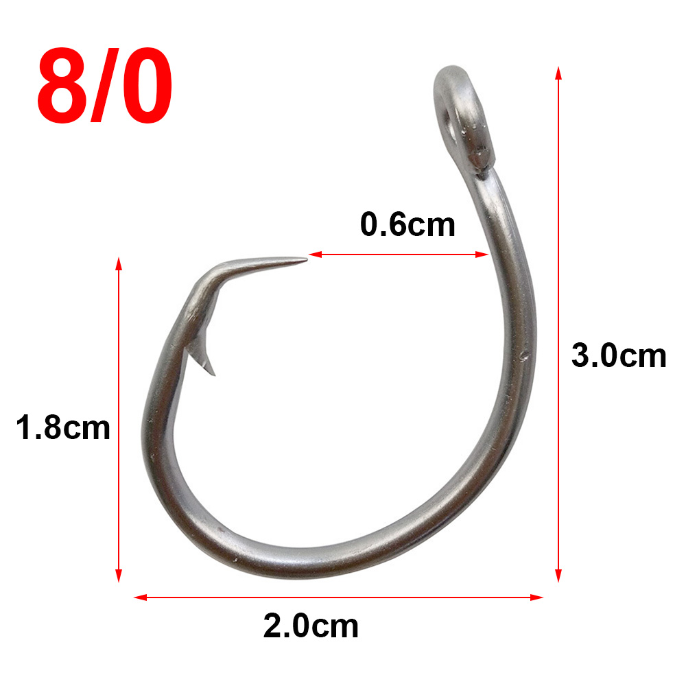 Hyaena 100pcs 39960 Stainless Steel Fishing Hooks ... – Vicedeal