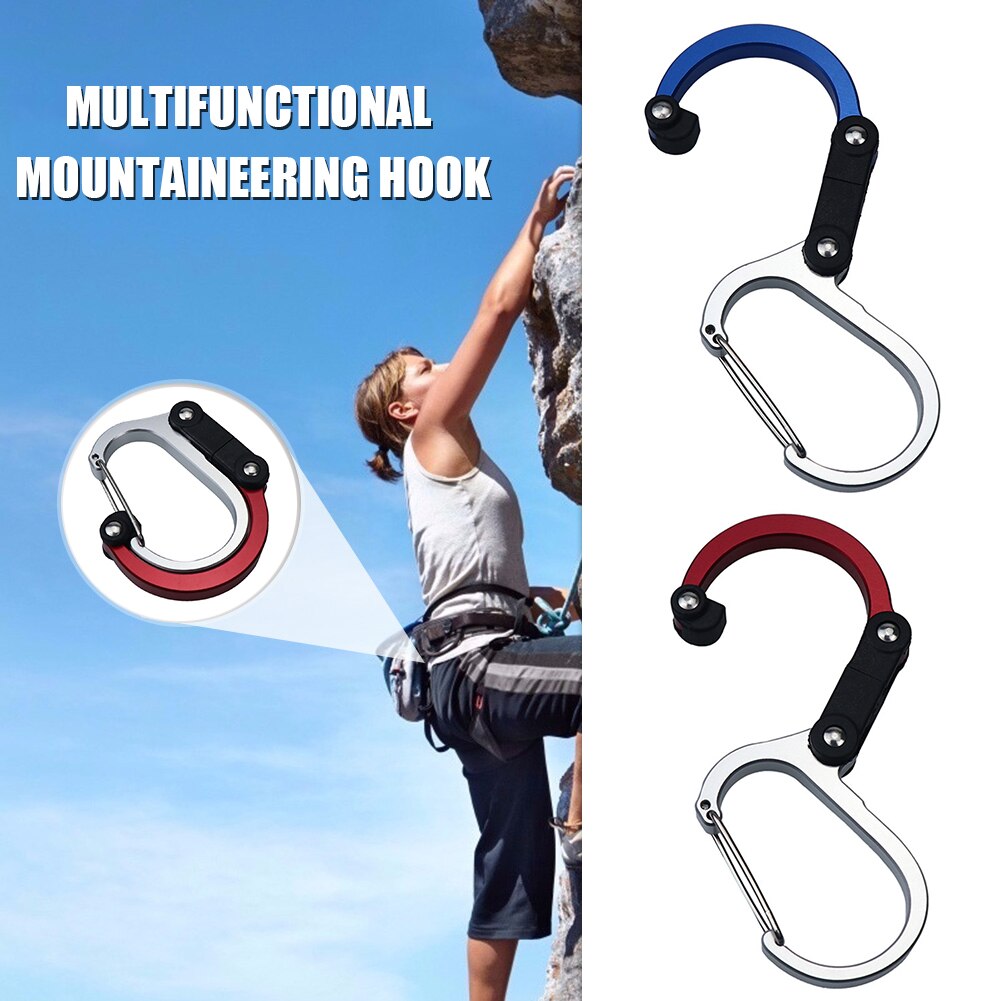 D-ring Carabiner Outdoor Camp Rotating Clip Buckle... – Vicedeal