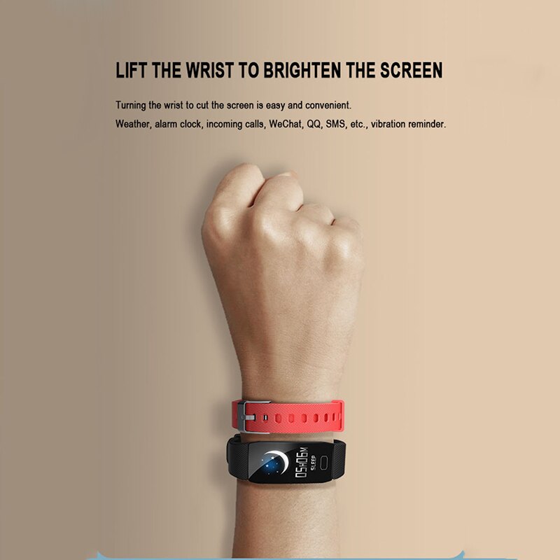 Q1 Smart Bracelet Fitness Tracker Monitor Smart Ba... – Grandado