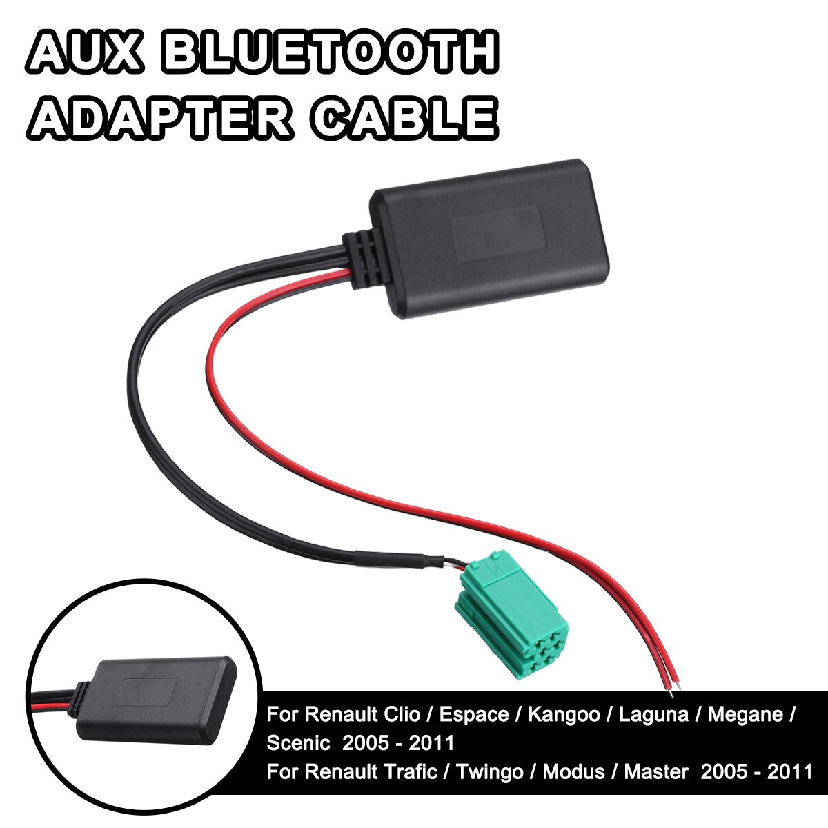 12v+ Car bluetooth Module AUX Adapter Wireless Rad... – Grandado