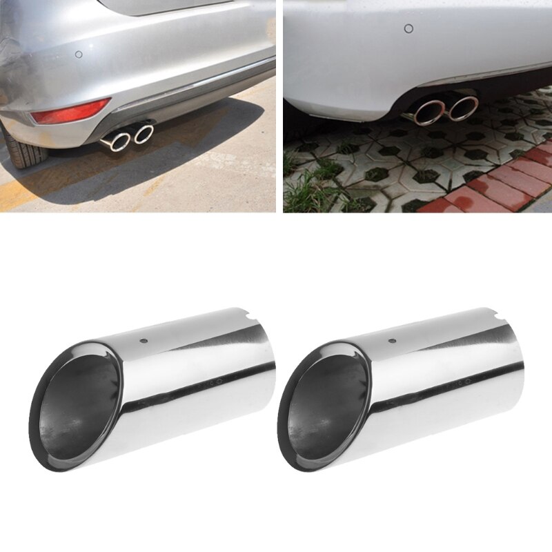 car styling Stainless steel Exhaust Muffler Tip Pi... – Grandado