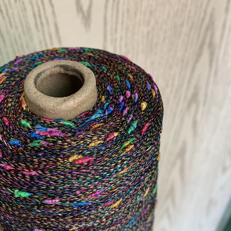 500g Very Beautiful Colorful Rainbow Space Dye Fan... – Grandado