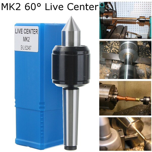 MK2 Revolving Live Center Morse Taper CNC Stalen P... – Grandado