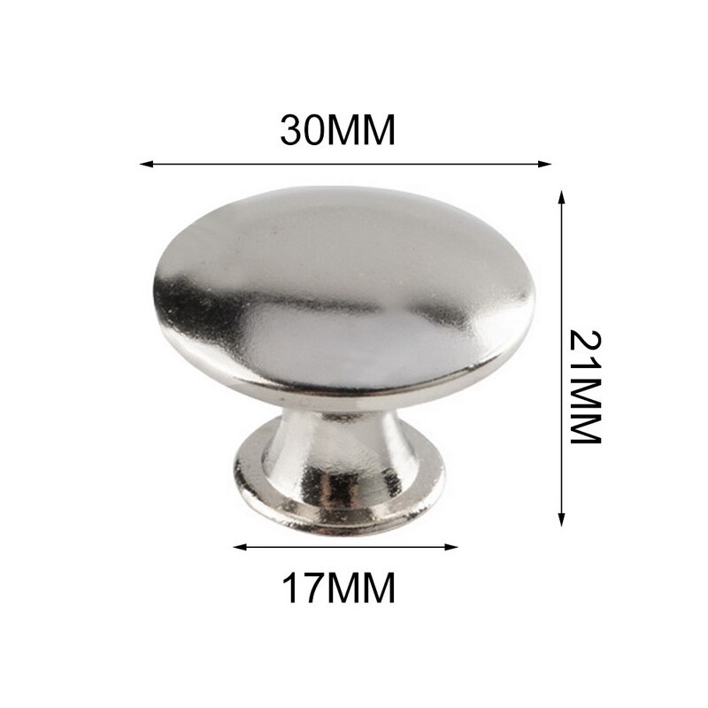 Mutilcolor Metal Cabinet Knob Round Drawer Handle ... – Vicedeal