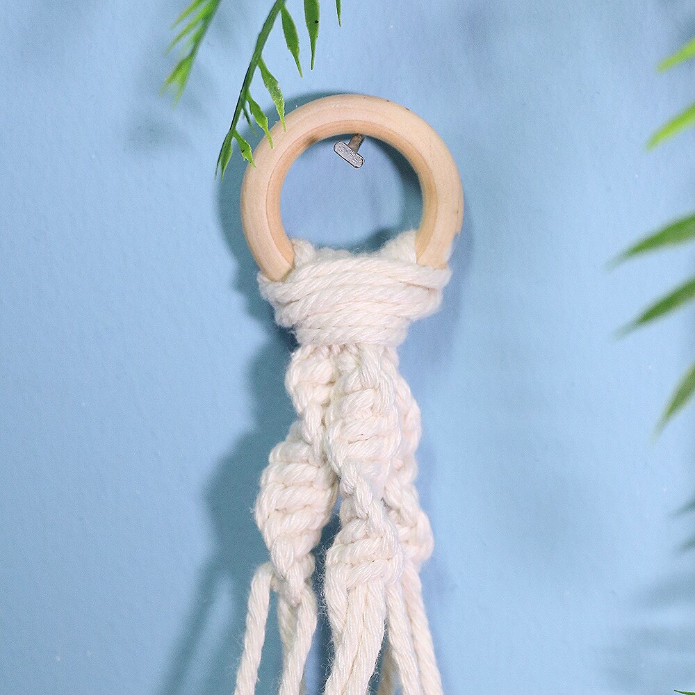 2 Pack Macrame Hanging Planter Plant Hanger Holder... – Grandado