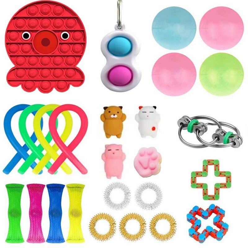 1set Toys Anti Stress Set Stretchy Strings toys fo... – Grandado