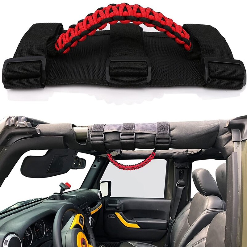 Triple Strap Roll Bar Grab Grip Handvatten Voor Je... – Vicedeal