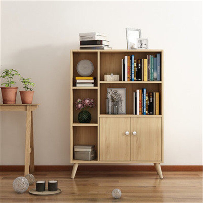 Modern Simple Bookcase Nordic Style Indoor Floor S... – Grandado