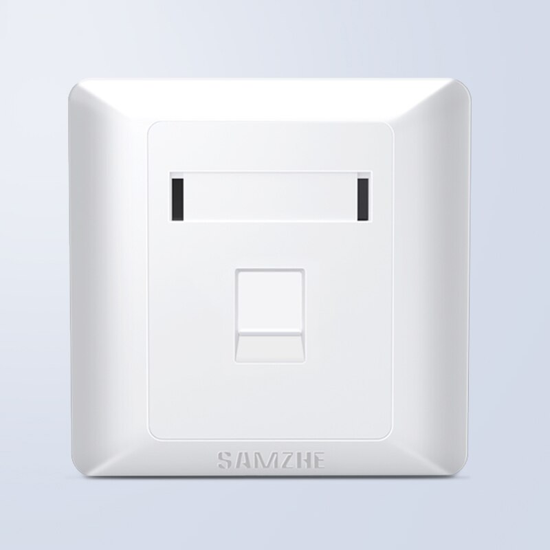 SAMZHE RJ45 Faceplate Wall Socket Wallplate Face p... – Grandado