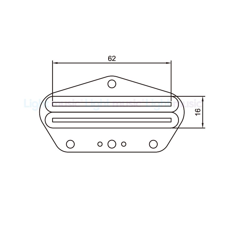 TELE Humbucker Bridge Pickup Dual Coil Bridge Pick... – Grandado