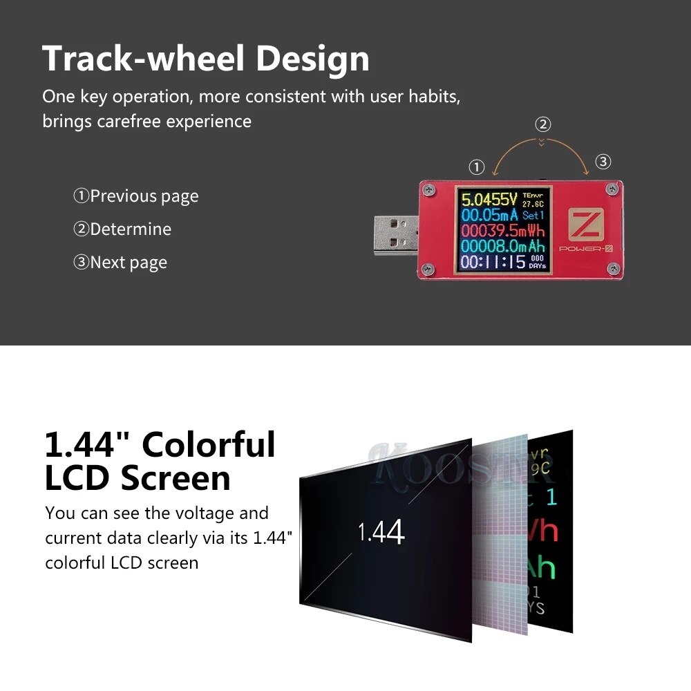 POWER-Z USB PD Tester MFi Identification PD Decoy ... – Vicedeal