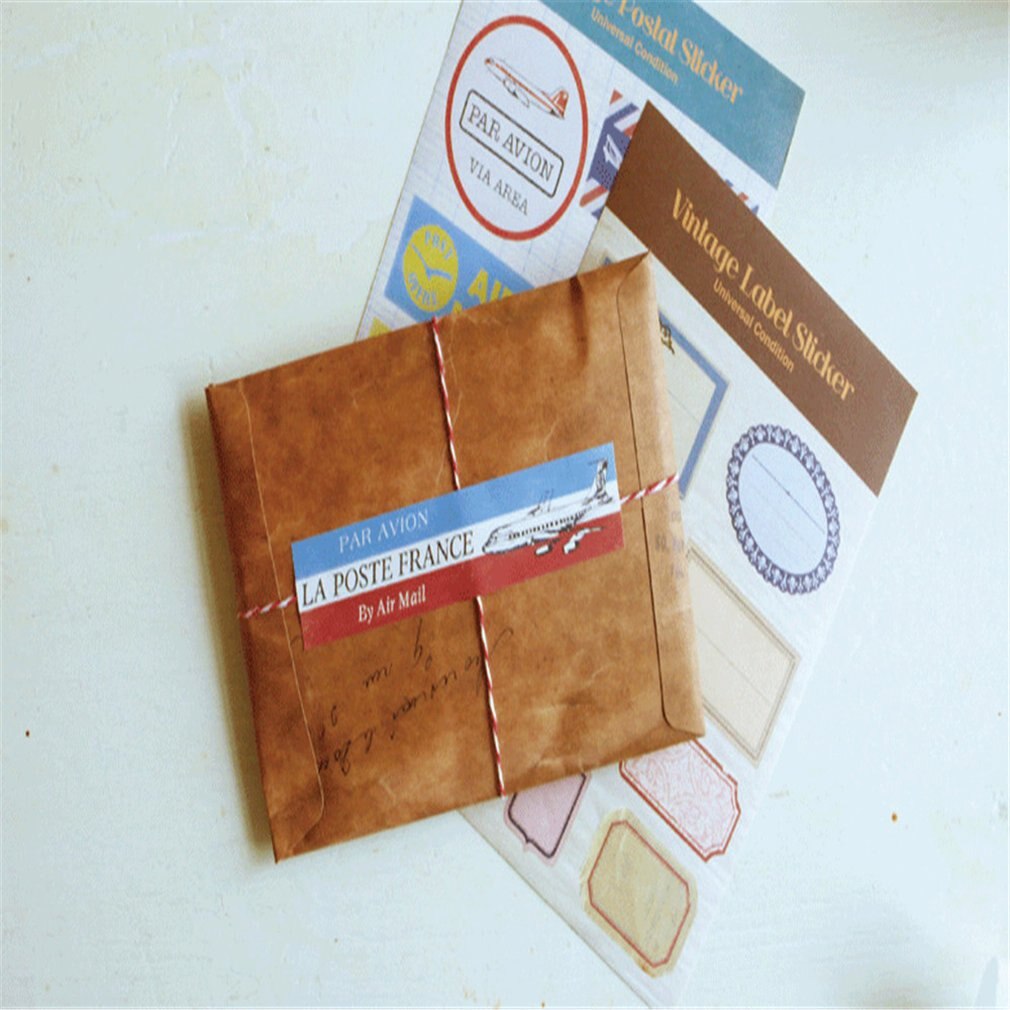 1PCS Vintage Unique Kraft Paper Postcard Greeting ... – Grandado