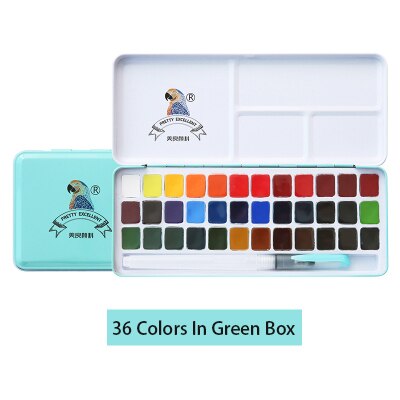 MeiLiang Watercolor Paint Set 24/36 Vivid Colors i... – Grandado