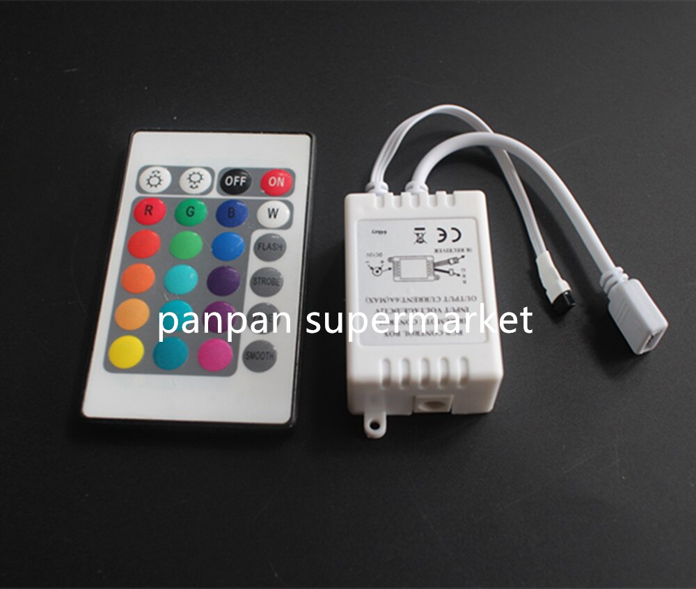 12V 24Key led rgb IR RF Infrared wireless control ... – Grandado