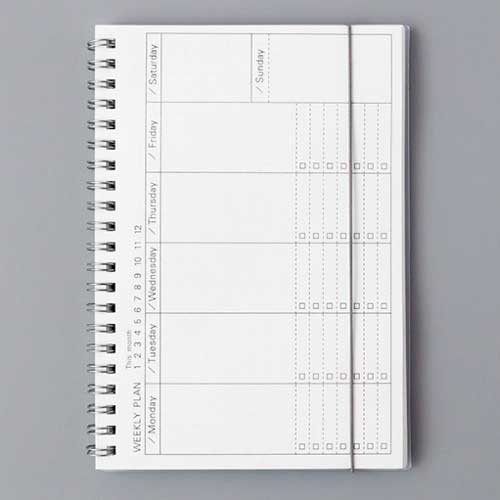 A5 Daily Weekly Monthly Planner Notebook Daily Jou... – Grandado