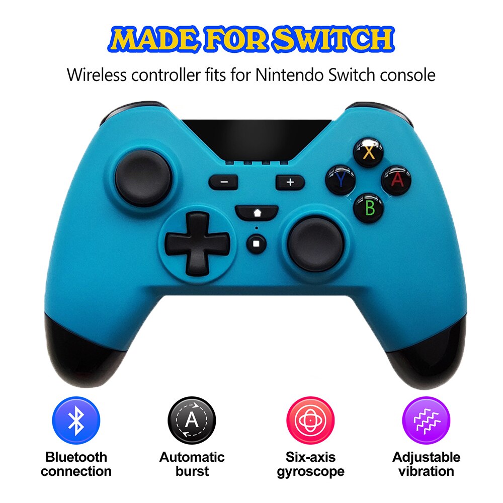 WUIYBN Wireless Switch Controller Bluetooth NS Gam... – Grandado