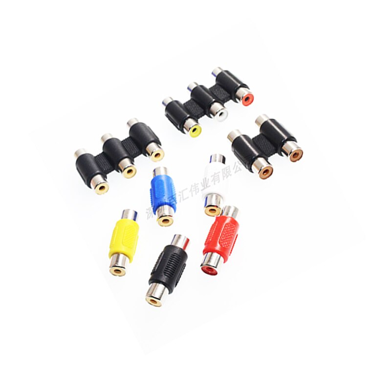 5PCS/LOT Rca Dual Coupler Female To Female Adapter... – Vicedeal