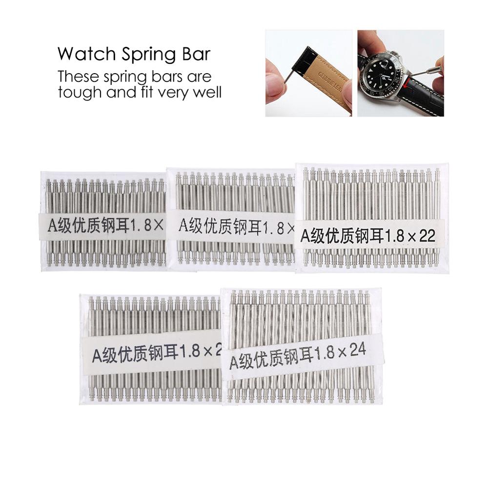 20Pcs Steel Watch Band Strap Spring Bar Pins 1.8Mm... – Vicedeal