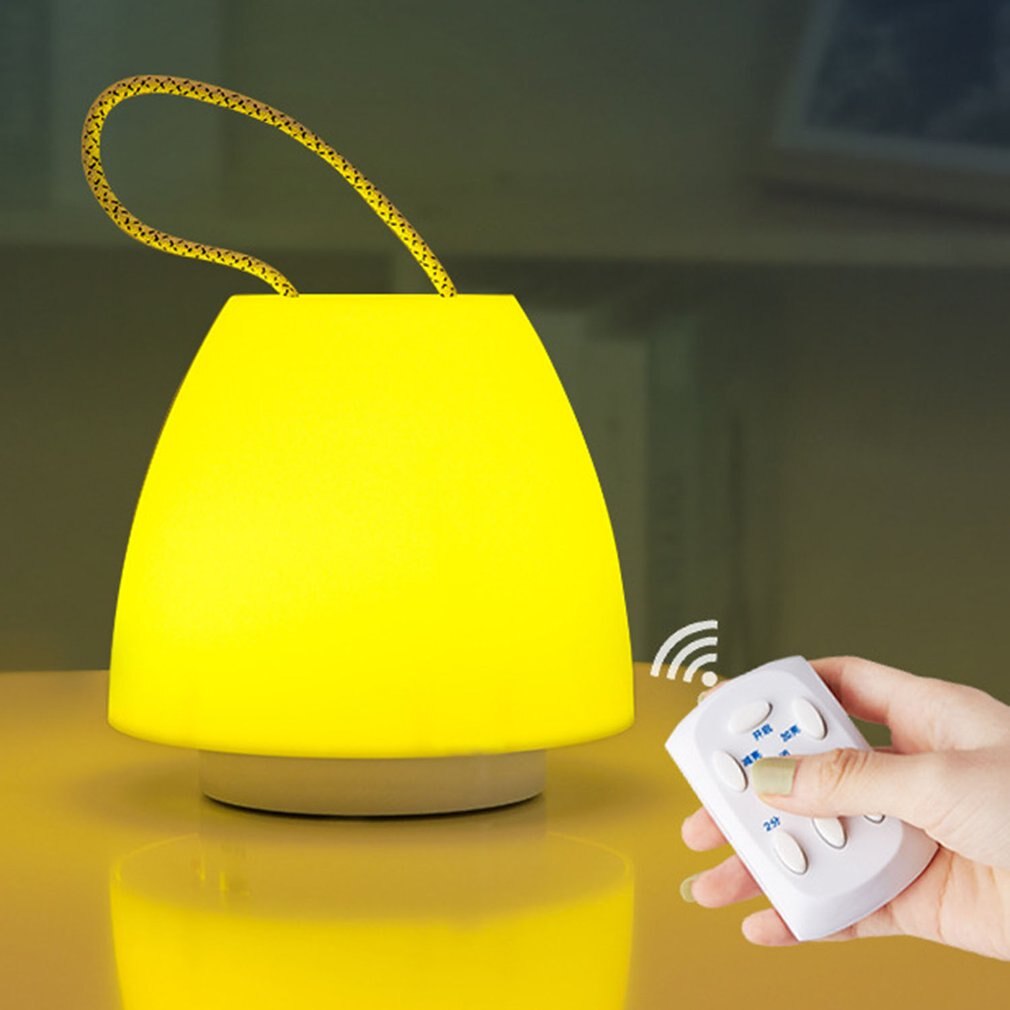 Portable LED Night Light Remote Control Timer Dimm... – Grandado
