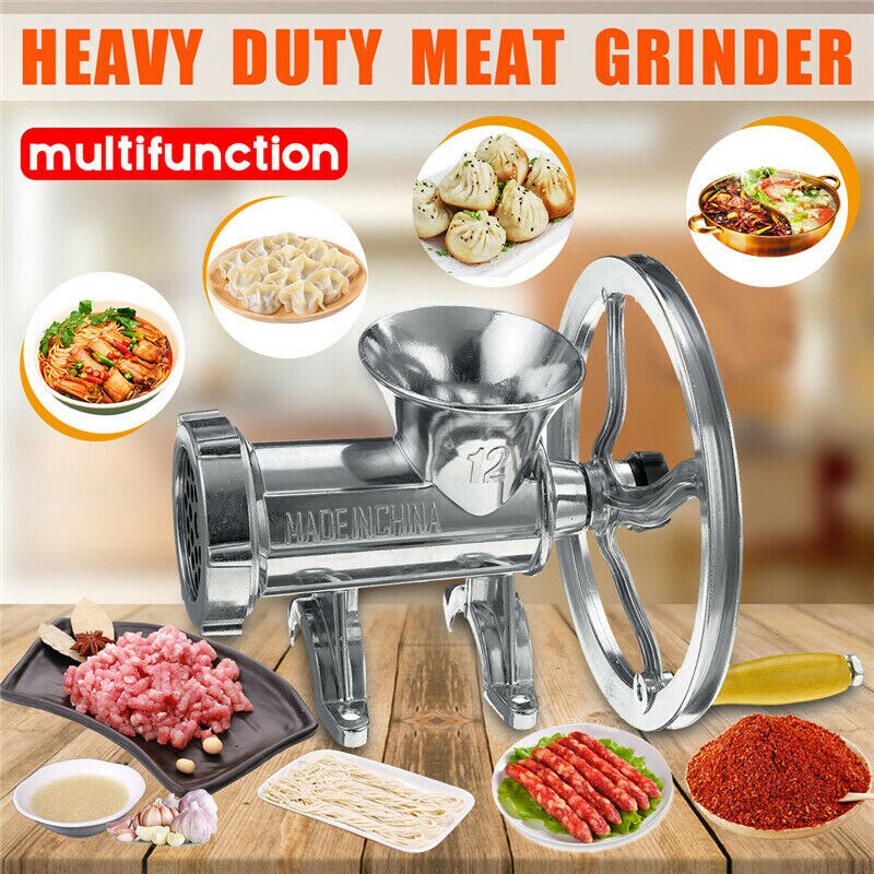 Manual Multi Meat Grinder Mincer Sausage Filler Ch... – Grandado