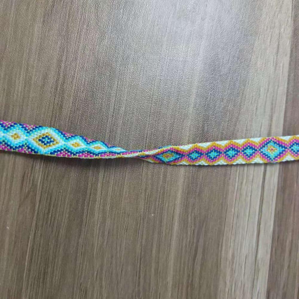 45 yards dobbeltsidet vævet bånd 1cm bredde polyes... – Vicedeal