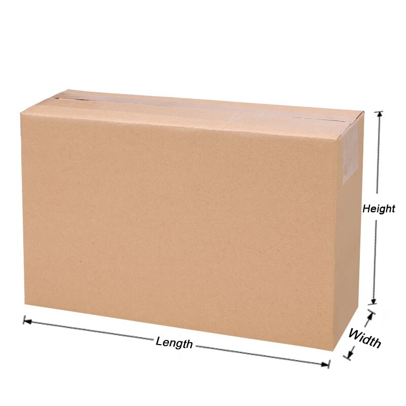 10Pcs Blank Paper Boxes 3 Layer Corrugated Boxes R... – Vicedeal