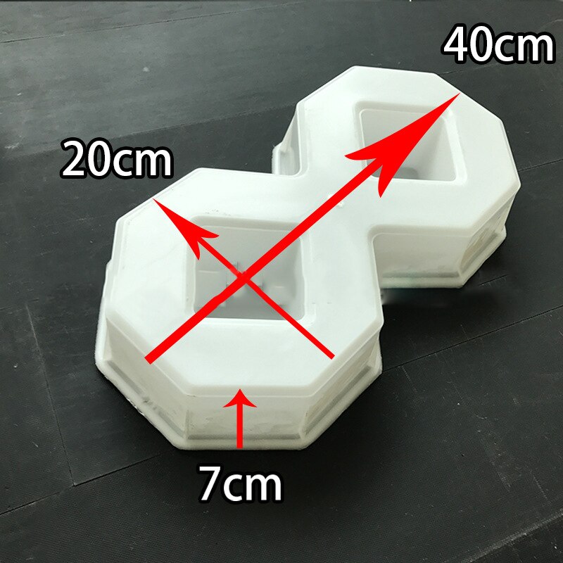 Rigid ABS Plastic Mold Different Plaster Stone Til... – Vicedeal