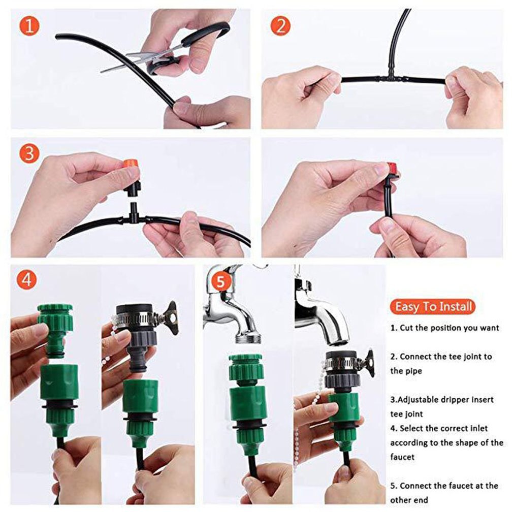 Drip Irrigation System Automatic Watering Garden H... – Grandado