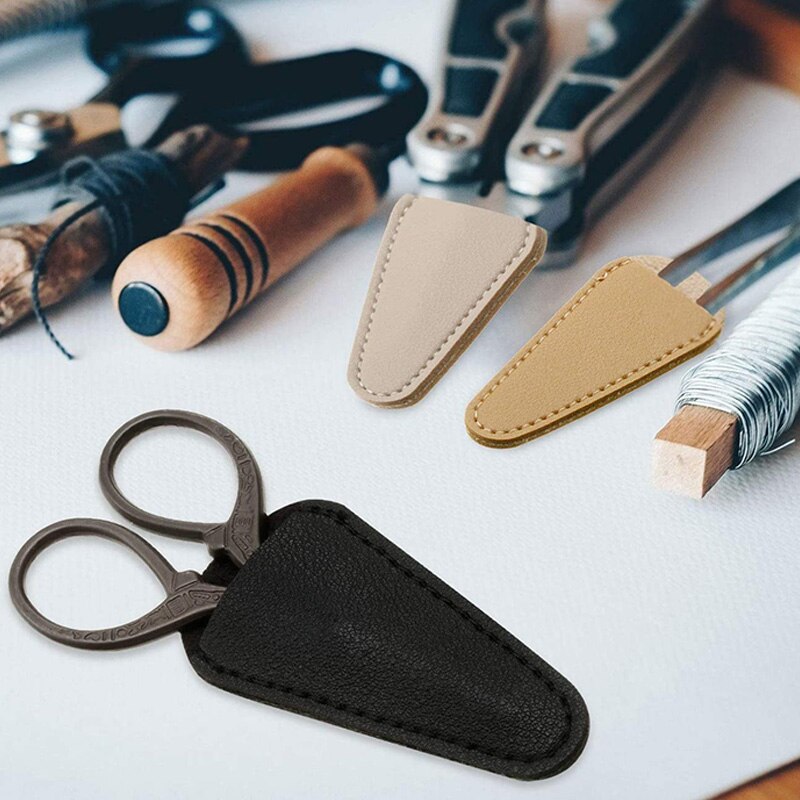 SHGO -Scissors Sheath Safety Leather Scissors Cove... – Grandado