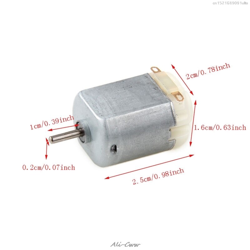 3Pcs Miniature DC Motor DIY Toy 130 Small Electric... – Vicedeal
