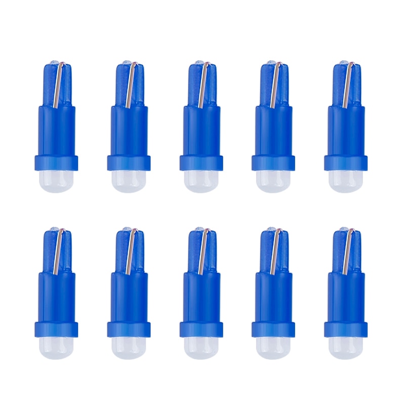 10pcs T5 Led Bulb 1SMD Car Led Interior Wedge Dash... – Grandado 10pcs T5 Led Bulb 1SMD Car Led Interior Wedge Dash... – Grandado
