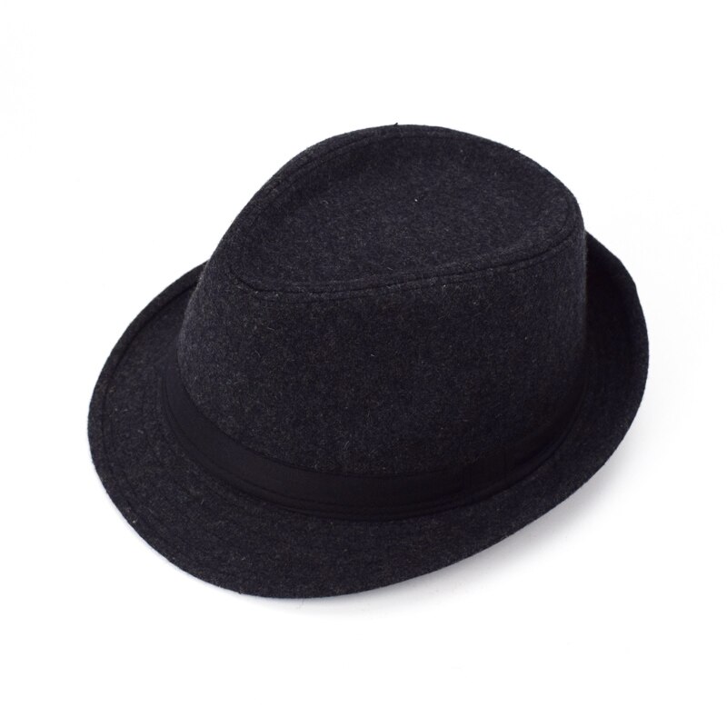 Original Unisex Structured Wool Fedora Hat Fedora ... – Grandado