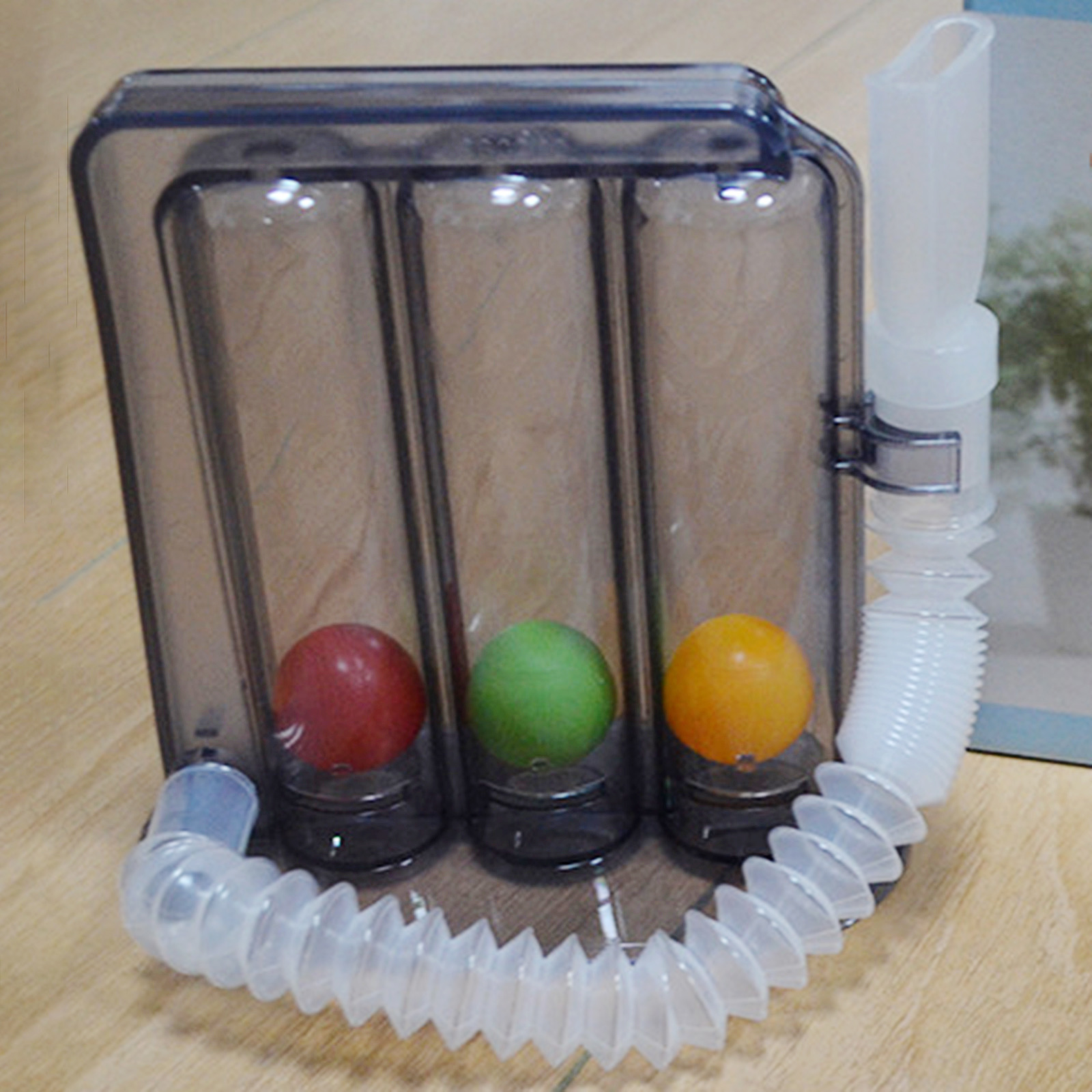 3-Ball Deep Breathing Exerciser Incentive Spiromet... – Vicedeal