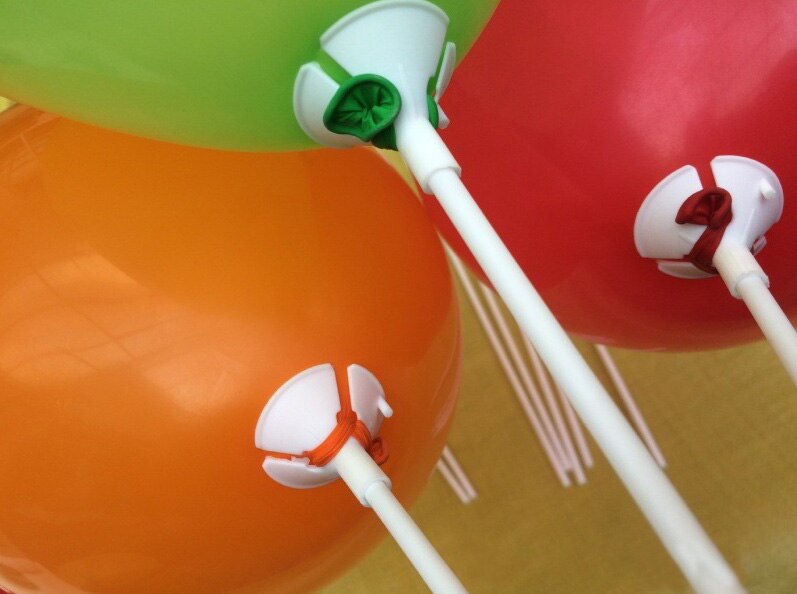 10pcs/lot 40cm Latex Balloon Sticks White PVC Rods... – Vicedeal