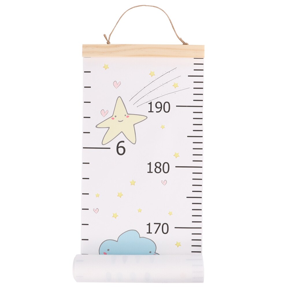 Train Pattern Kids Growth Chart Children Height Me... – Grandado