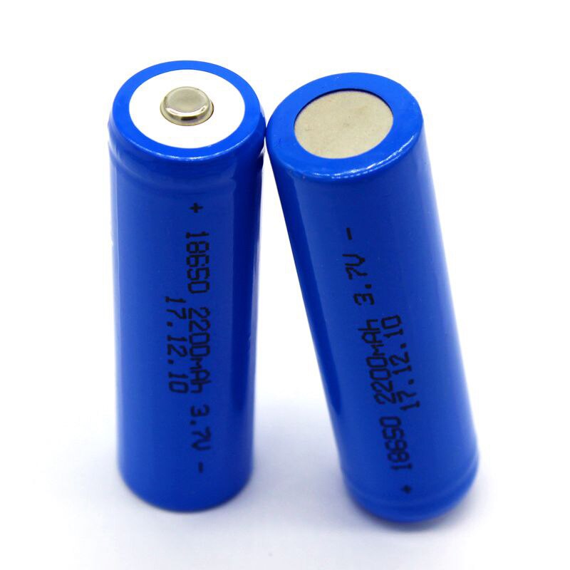 ICR18650 2200 mAh 3.7V Li-ion Rechargeable Battery... – Grandado