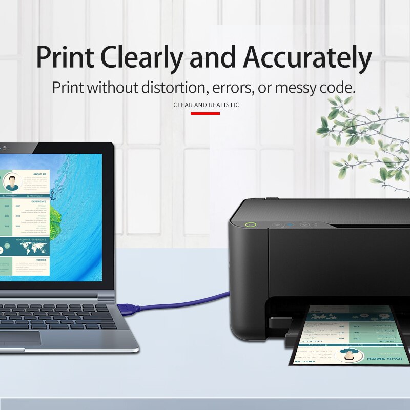 USB 3.0 Printer Cable High Speed USB Type A Male T... – Grandado