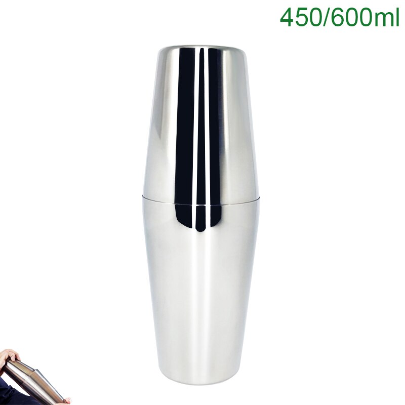 750/600/450ml Martini Drink Stainless Steel Shaker... – Vicedeal